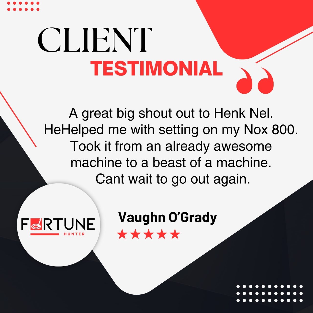 HOME - Fortune Hunter Metal Detectors